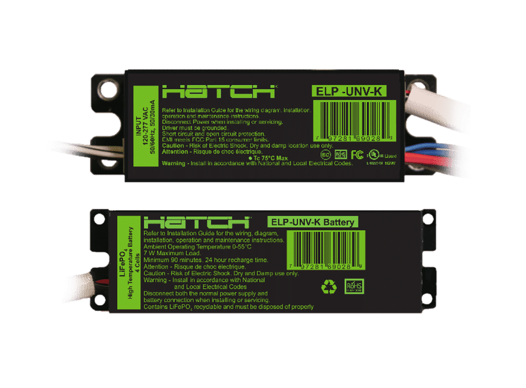 Hatch LED Emergency Drivers - LED Emergency Drivers